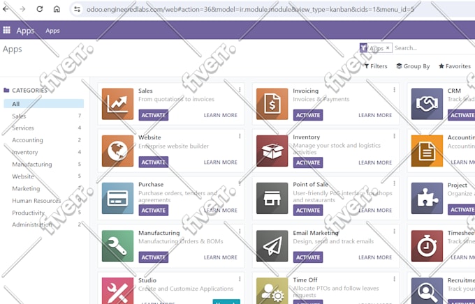 Install odoo on server with domain and ssl by Anirbandutta858 | Fiverr